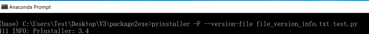 Python: pyinstaller打包exe（含file version信息） - 知乎