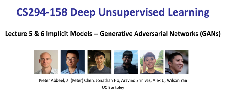 UC Berkeley非监督学习--Implicit Models -- GANs (上) - 知乎