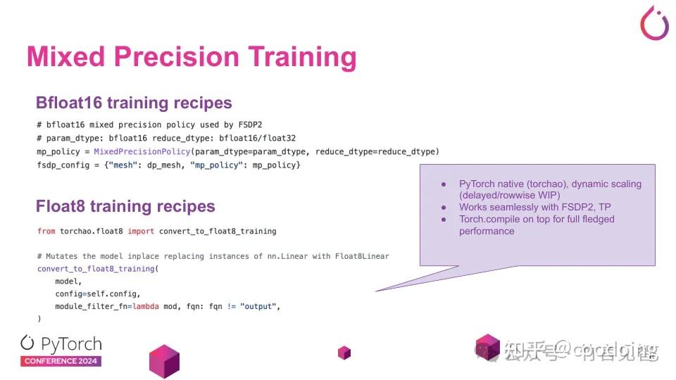 PyTorchConf2024，利用Torch.Compile、FSDP2、FP8等技术加速LLM训练 - 知乎