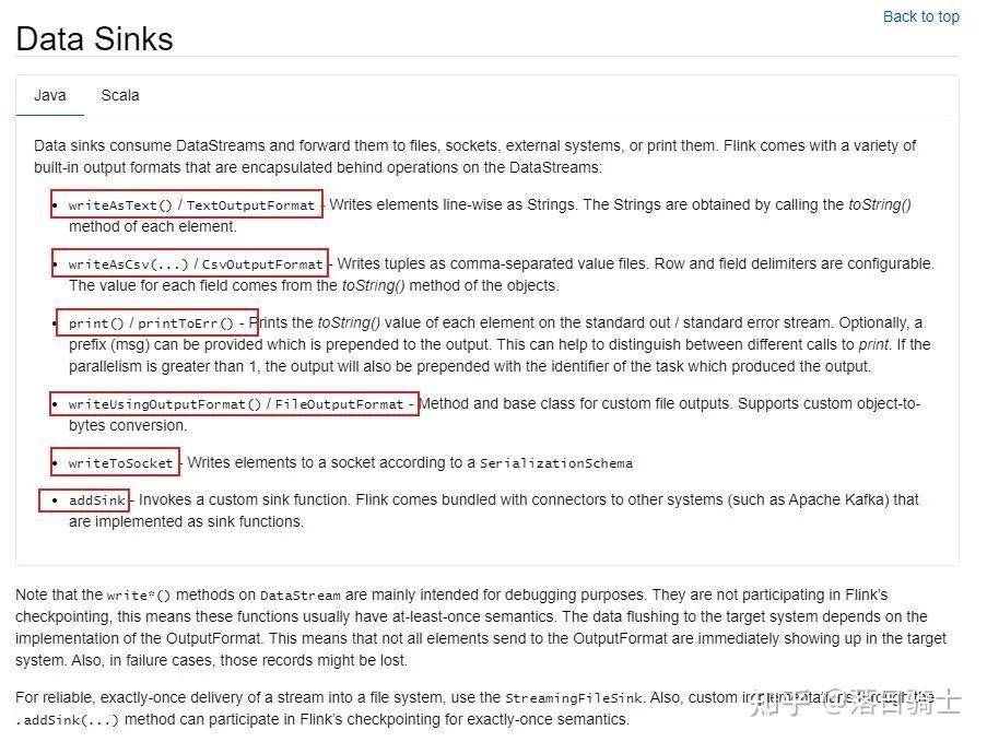 Flink中常见的Sink操作：print 打印方法是怎么使用的？ - 知乎