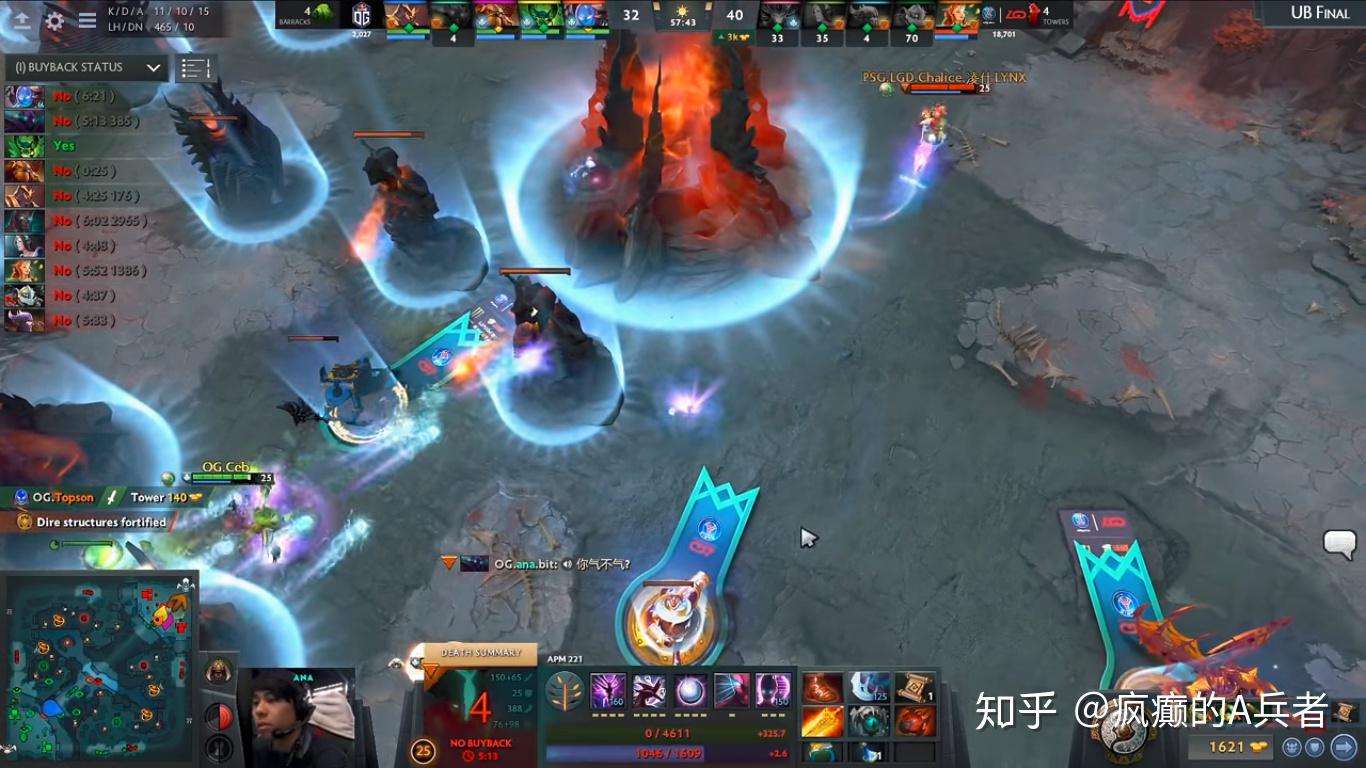 如何评价 Ti8 DOTA 2 国际邀请赛 OG 3:2 战胜 LGD 夺冠，「偶数年」定律被打破？ - 知乎