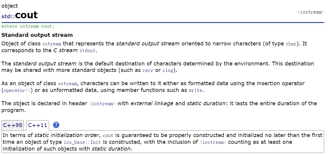 cout源码浅析与输出自定义类型 - 知乎