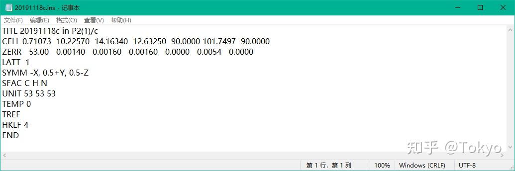 Olex2能打开hkl文件吗 - 知乎