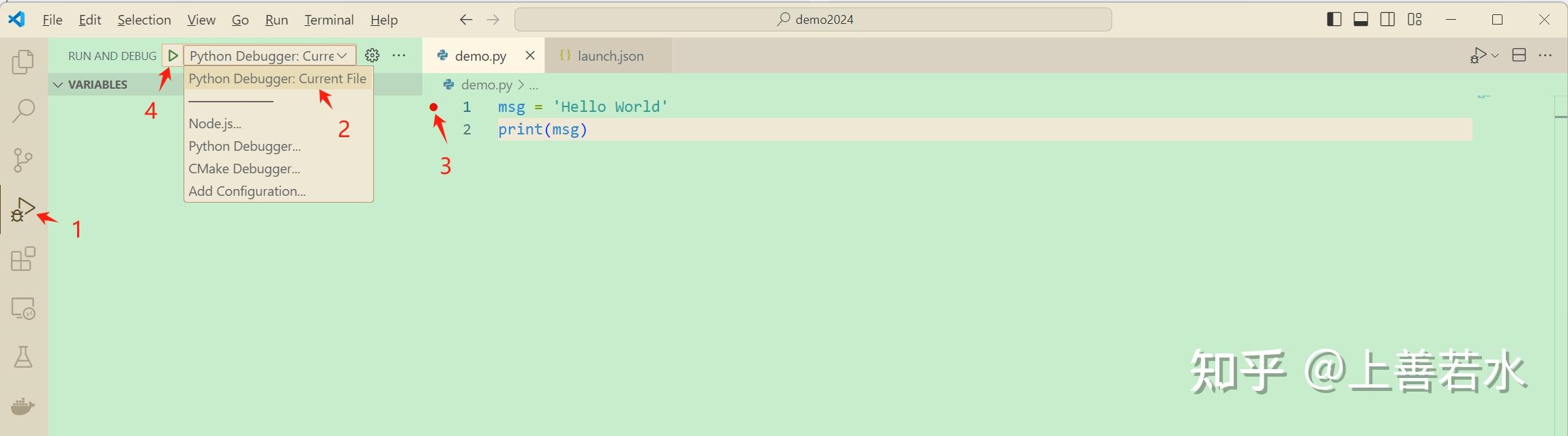 Vscode编辑运行调试python代码 知乎