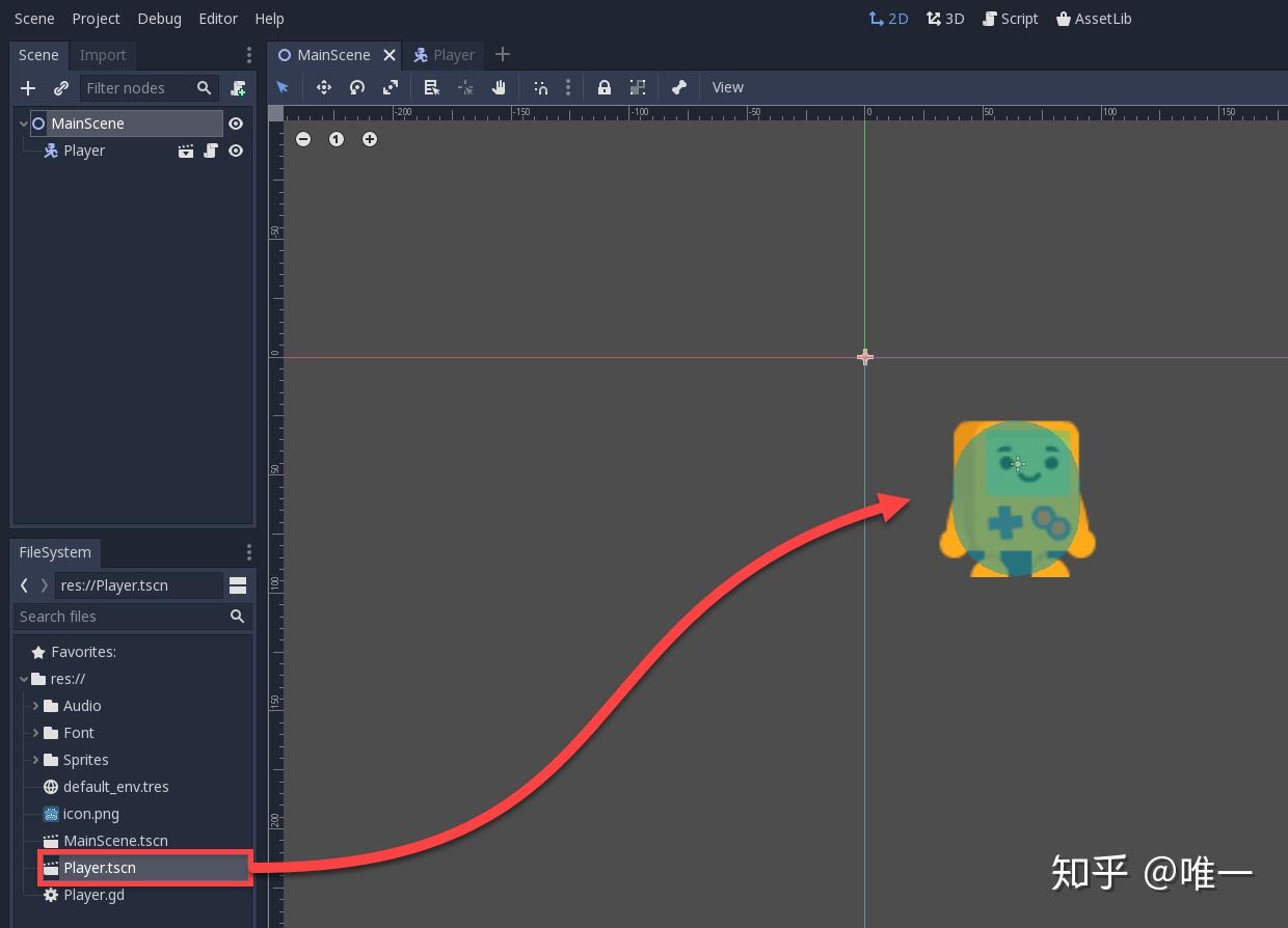 使用Godot制作你的第一款游戏 - 知乎