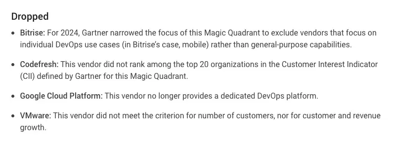 深度解读 2024 Gartner DevOps 魔力象限 - 知乎