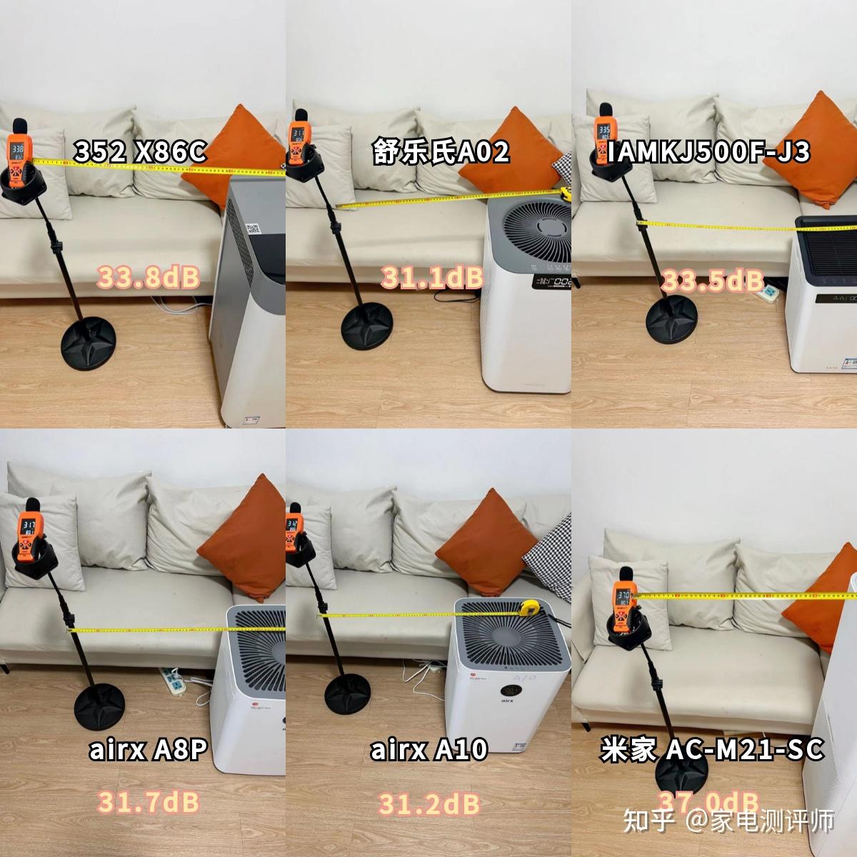 2023年最新空气净化器推荐，横测对比市面上主流空气净化器IAM、airx、352、舒乐氏哪款更值得购买？