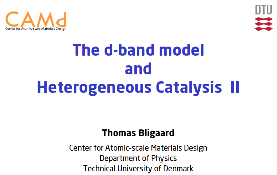 d-band theory的前世今生 - 知乎