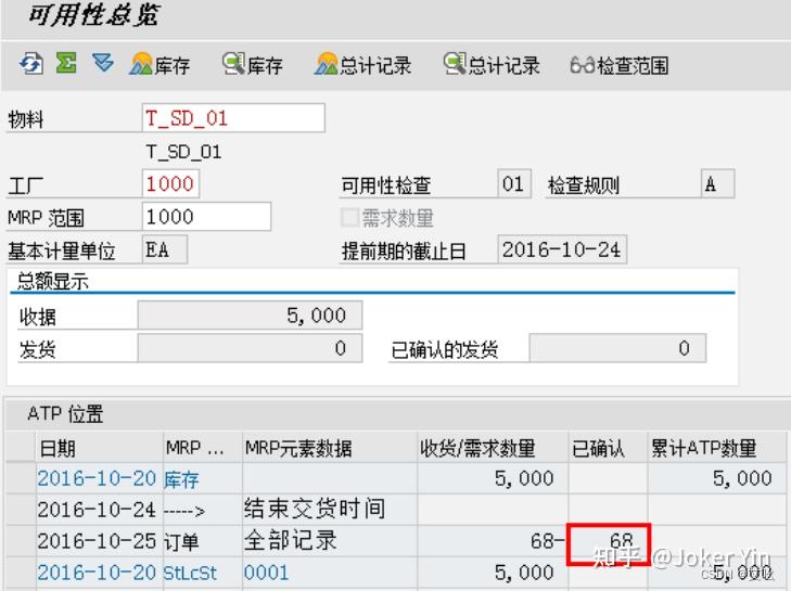 SAP 可用性检查 - 知乎