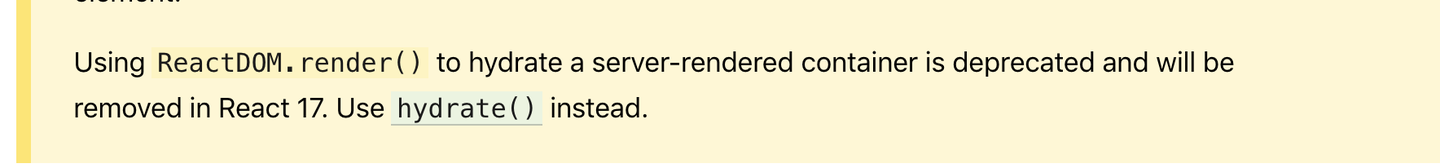 React填坑记(四）：render !== hydrate - 知乎