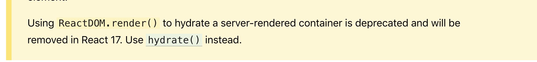 React填坑记(四）：render !== hydrate - 知乎