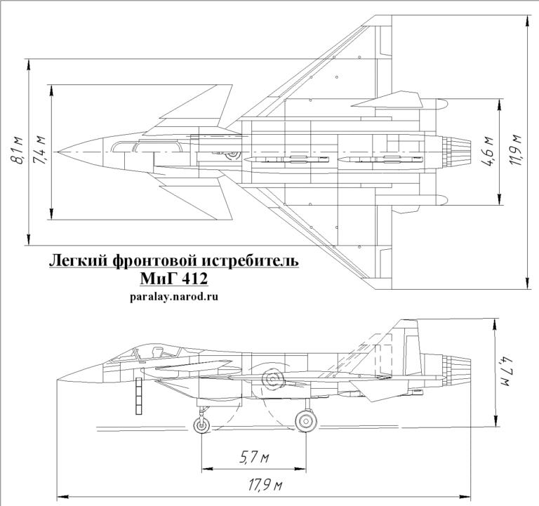 超越时代的飞机“MiG 4.12”战斗机设计属于LFI项目 - 知乎