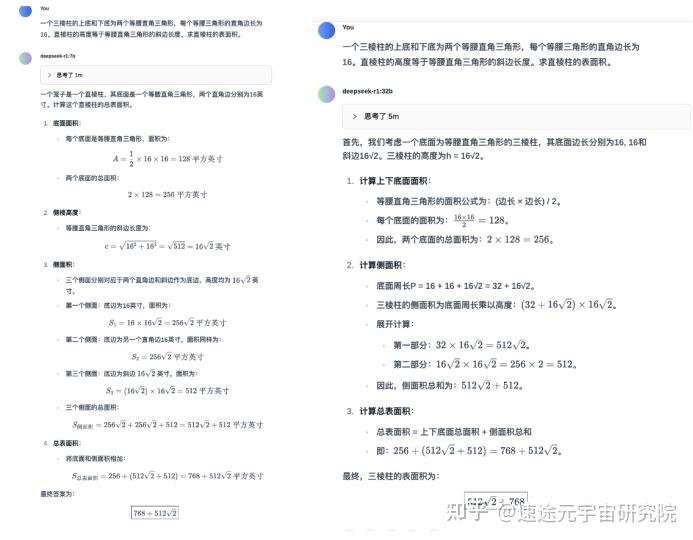 实测告诉你：DeepSeek-R1 7B、32B、671B差距有多大？ - 知乎