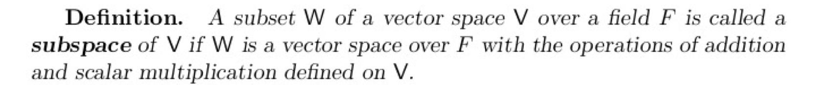 Linear Algebra --1. Vector Spaces & Subspaces - 知乎