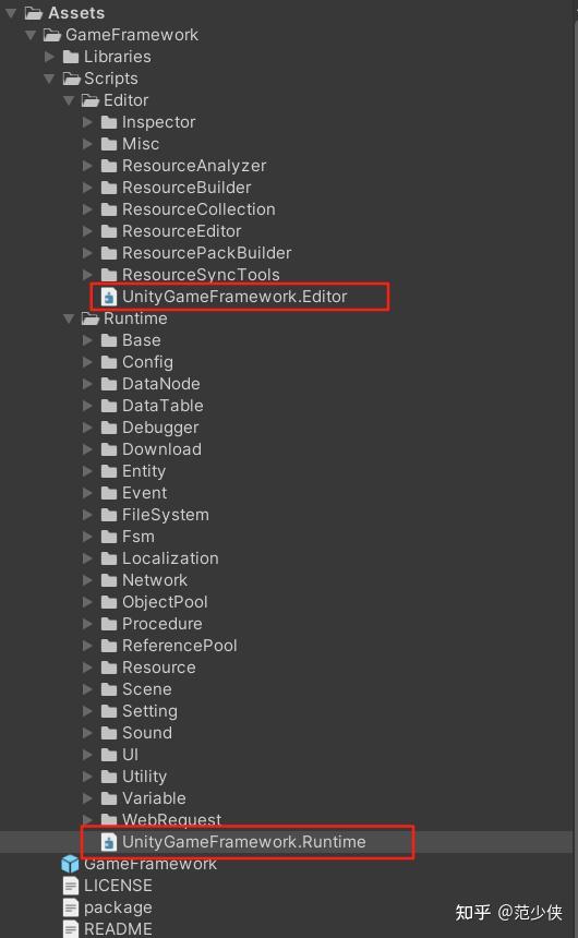 GameFramework替换源码 - 知乎