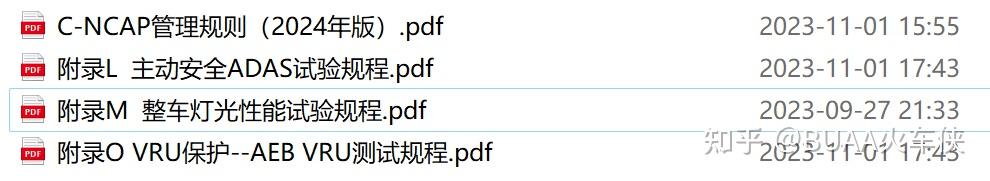 C-NCAP 2024 ADAS主动安全导读与分析 - 知乎