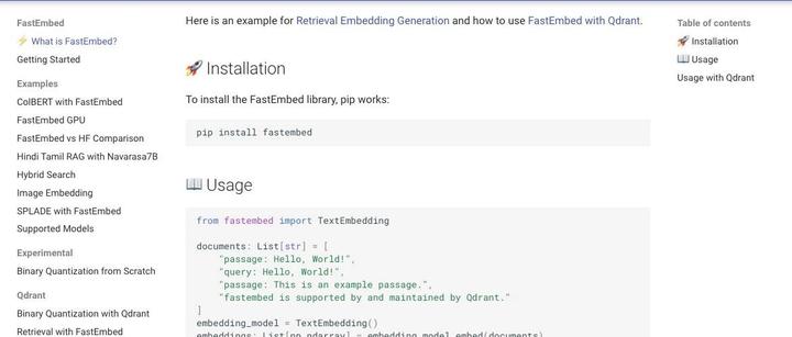 Star 1.3K！比 PyTorch 更快的嵌入Python库：FastEmbed - 知乎