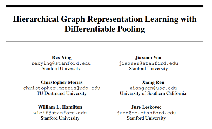 DIFFPOOL：一种图网络的分层池化方法 - 知乎