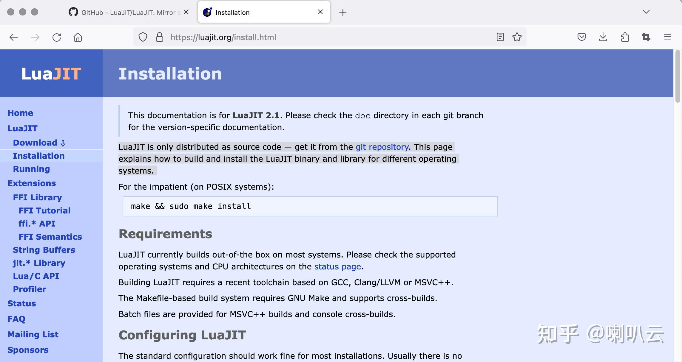 luajit项目是不是已经不再开发了？ - 知乎