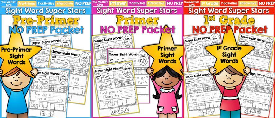 资源分享 | 高频词练习纸Sight Word Super Stars全5册 - 知乎