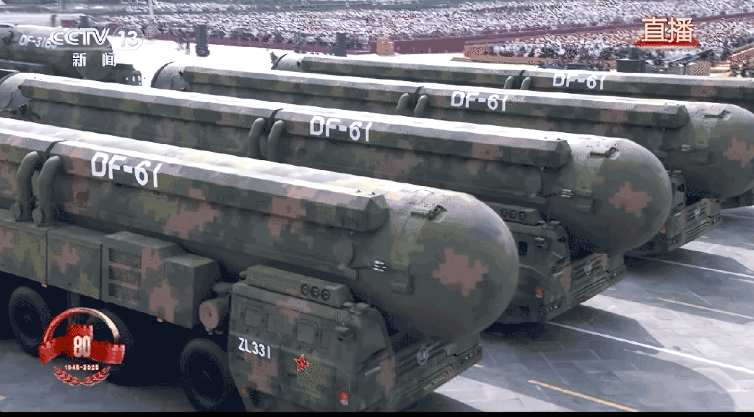 中国9.3阅兵式上首次出场的DF-61是个什么？ - 知乎