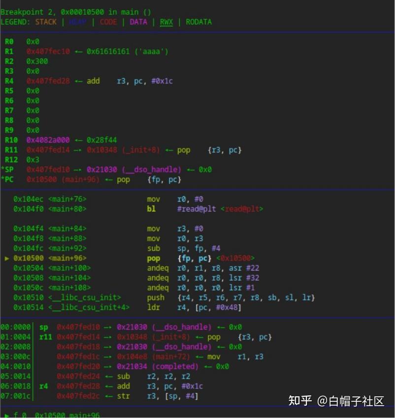 arm pwn初探 XCTF华为鸿蒙专场 ARM Pwn1 - 知乎