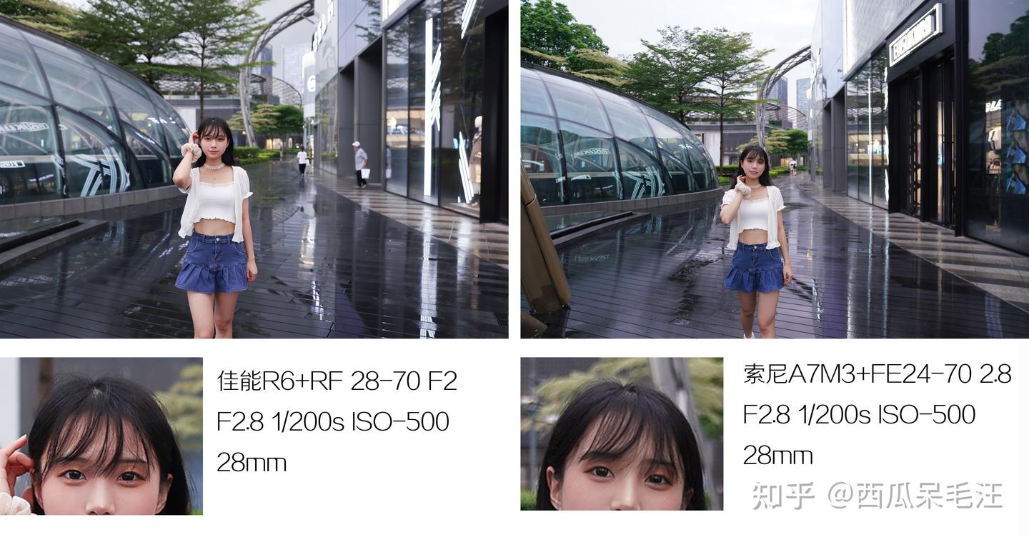 人像肤色差异这么大？佳能EOS R6 VS索尼A7M3人像评测