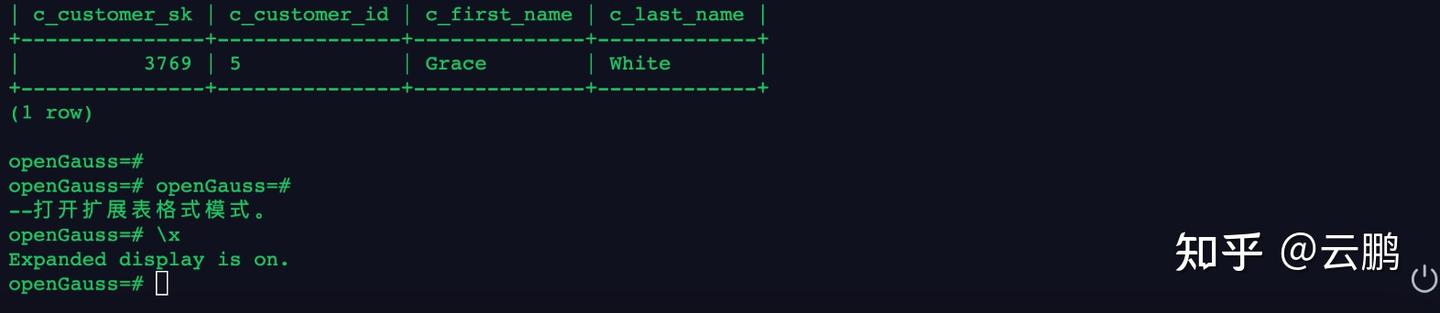 openGauss学习之路2-数据库客户端工具gsql的使用 - 知乎