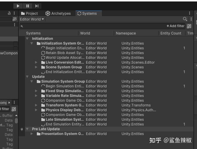 Unity DOTS System与SystemGroup概述 - 知乎