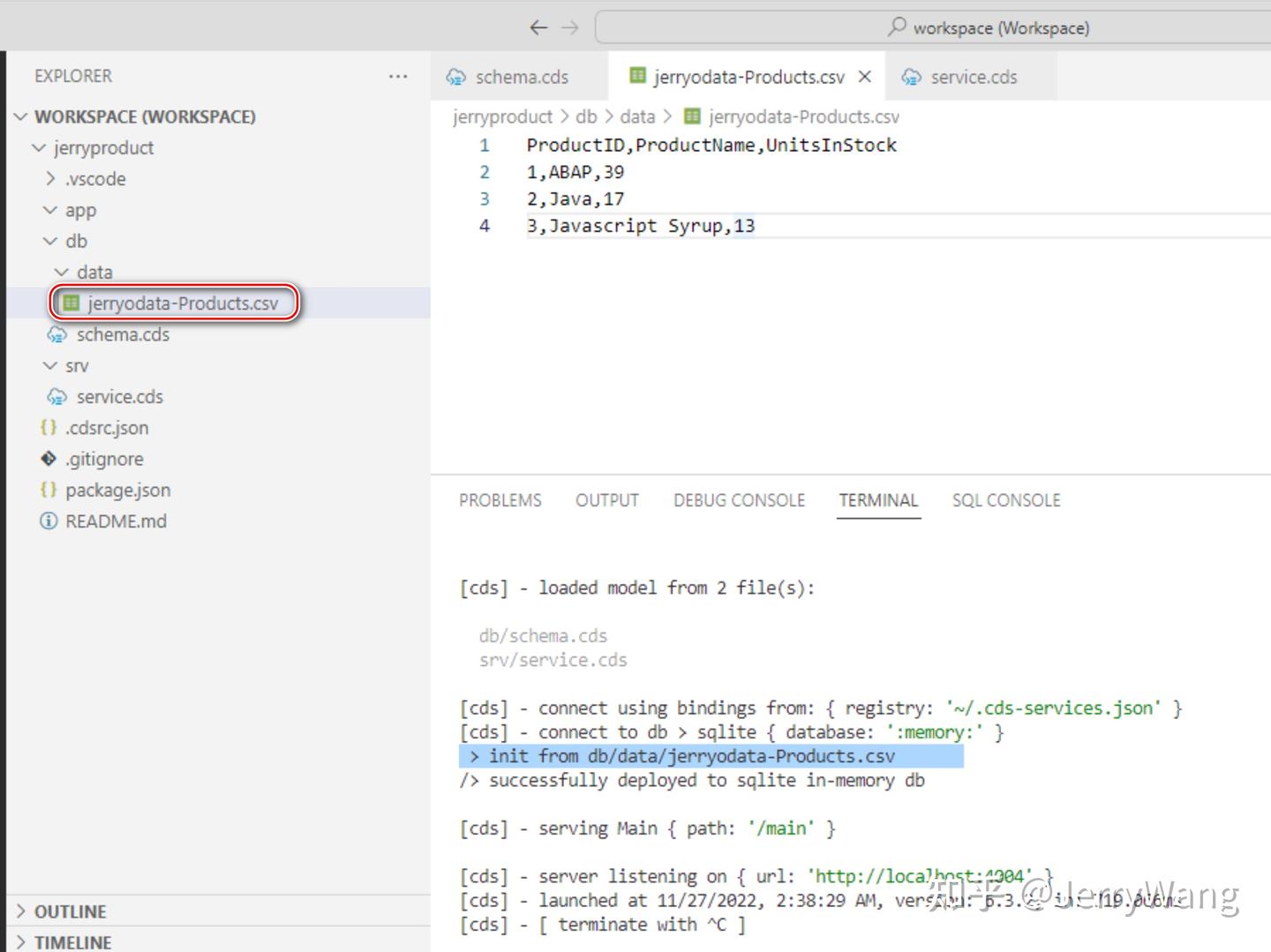 如何给在 SAP Business Application Studio 里开发的 OData 服务准备测试数据试读版 - 知乎