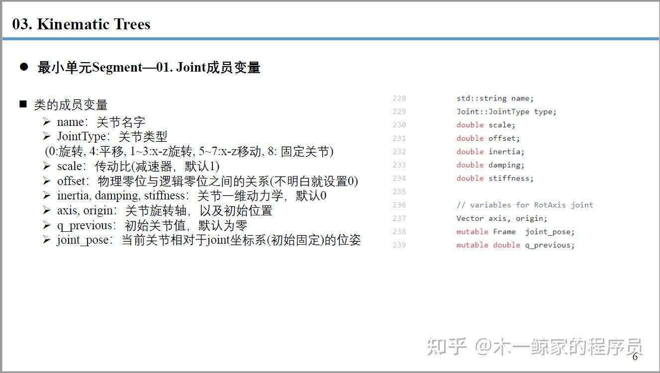 机器人KDL库03-Kinematic Trees - 知乎