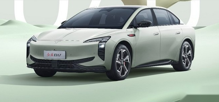 红旗EH7震撼来袭：豪华科技新典范，800km续航惊艳全场！ - 知乎
