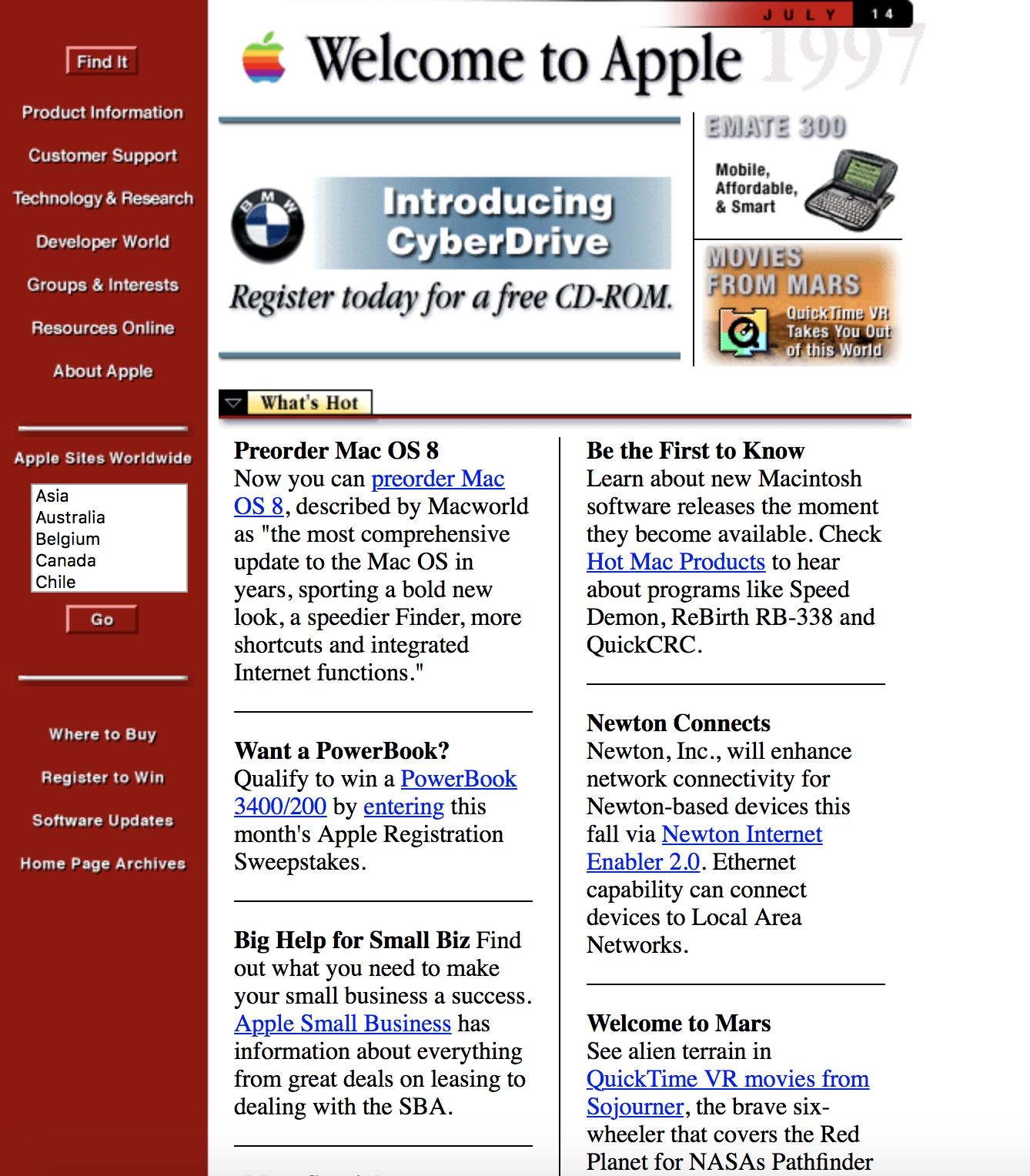 带你回忆往昔的Apple官网 - 知乎