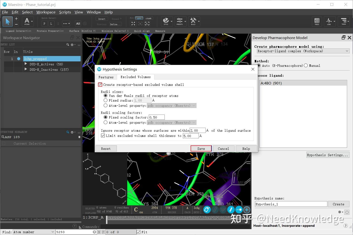 Schrödinger教程 | Structure-Based Virtual Screening Using Phase - 知乎