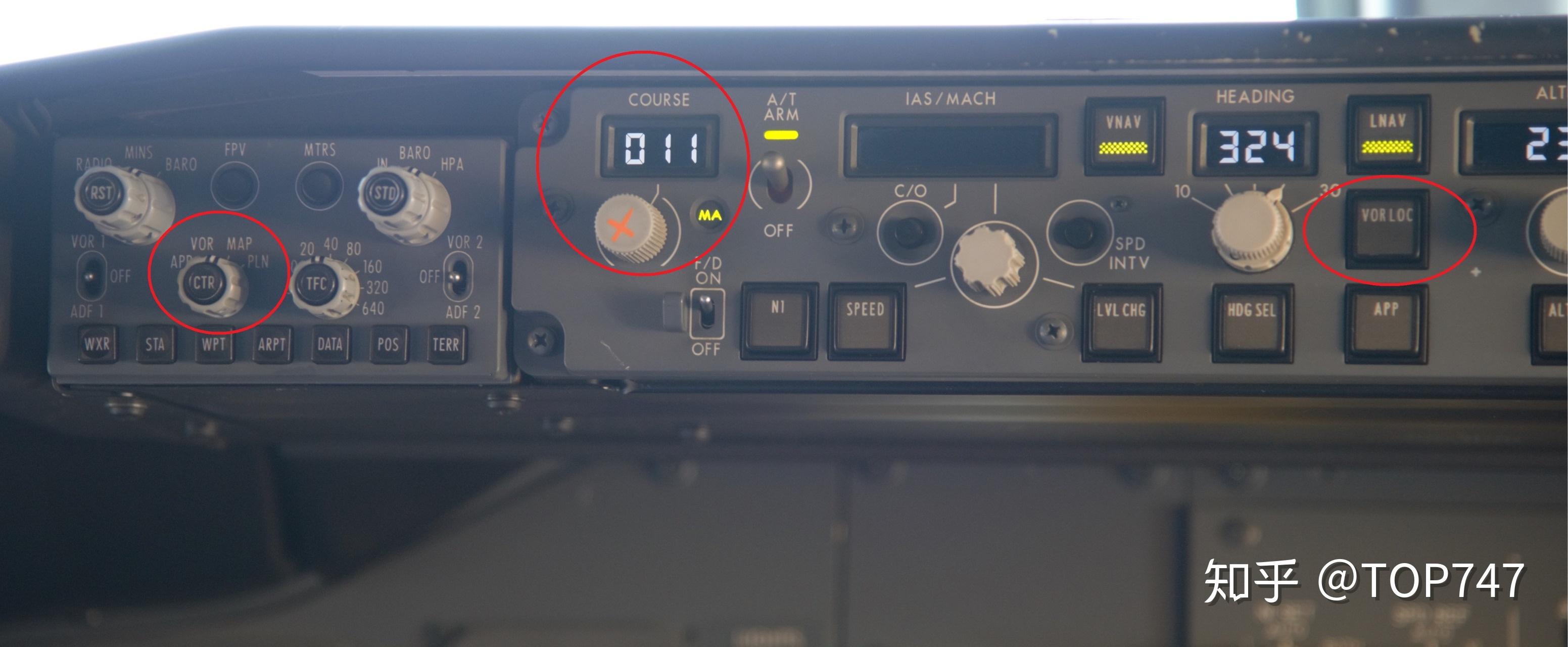 波音737-800的机载vor导航该如何使用? - 知乎