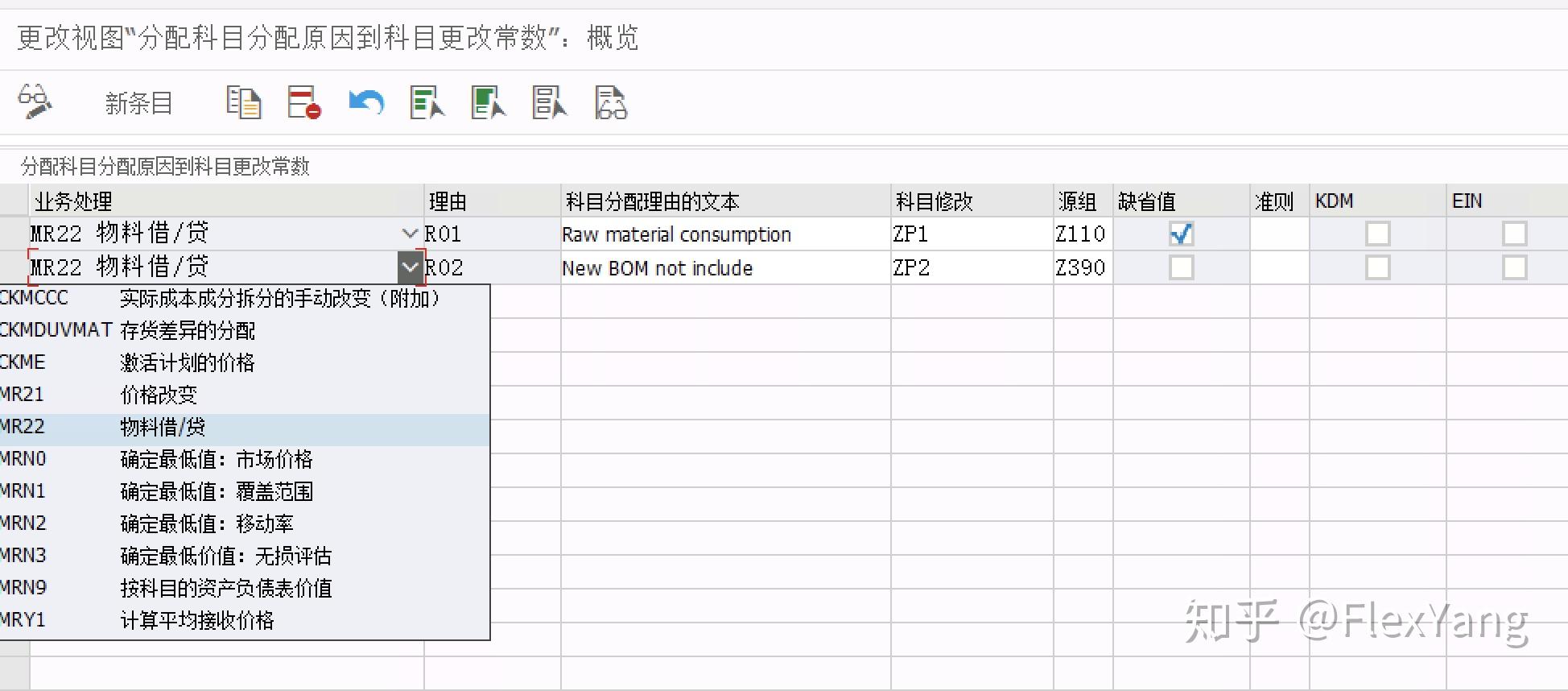 sap MR22生成的凭证科目在哪设置的？ - 知乎