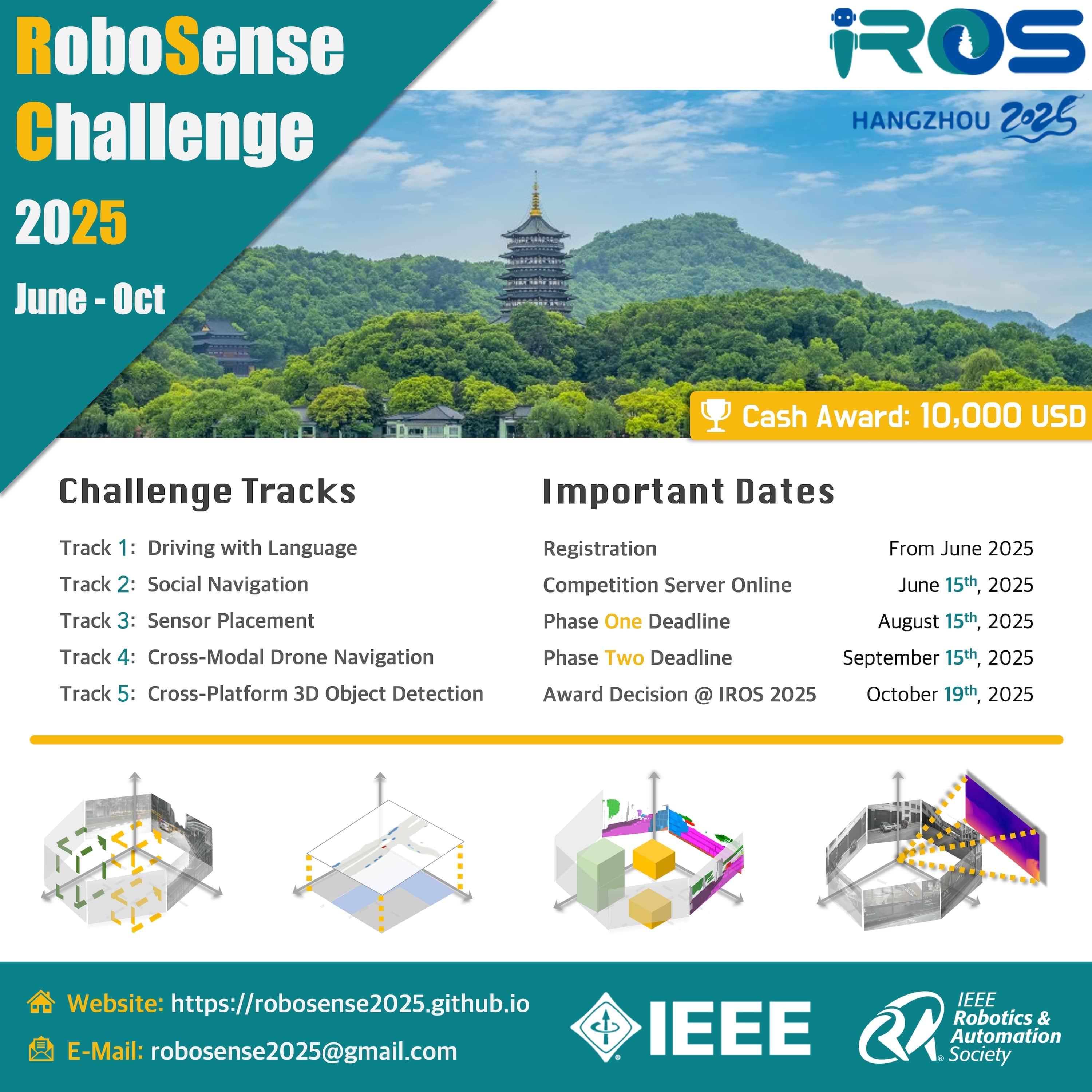 IROS 2025 | RoboSense 机器感知挑战赛 - 知乎