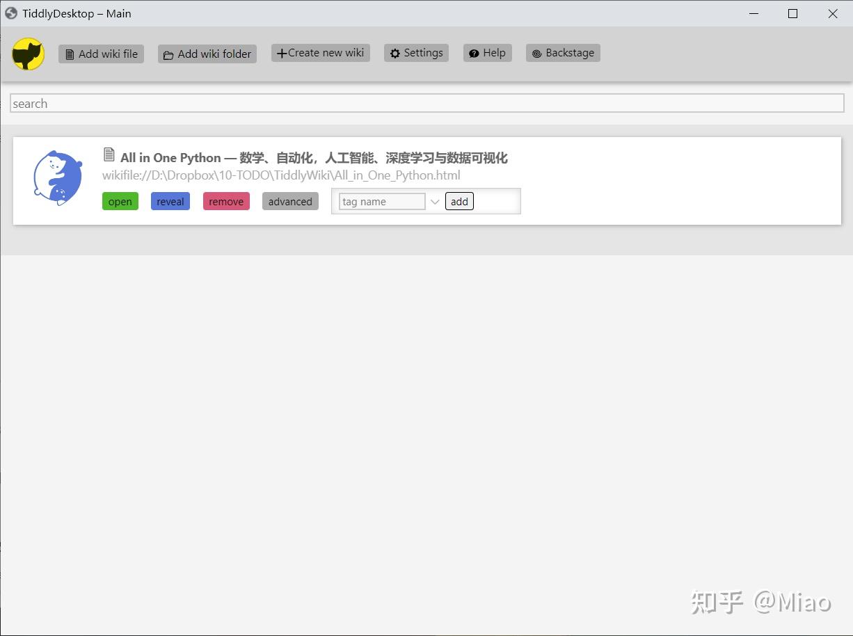 TiddlyWiki/墨屉的安装教程 - 知乎