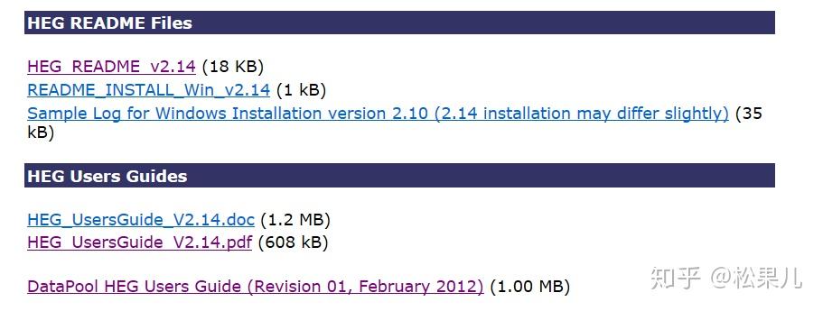 HEG（HDF-EOS to GeoTIFF） - 知乎