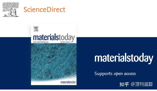 [期刊点评] 第27期Materials Today（IF=31.041） - 知乎