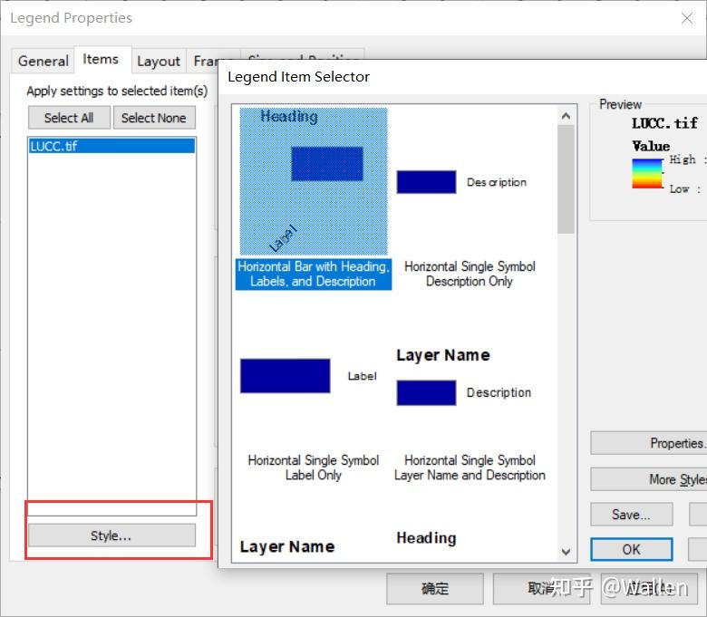 ArcGIS制作横向图例 - 知乎