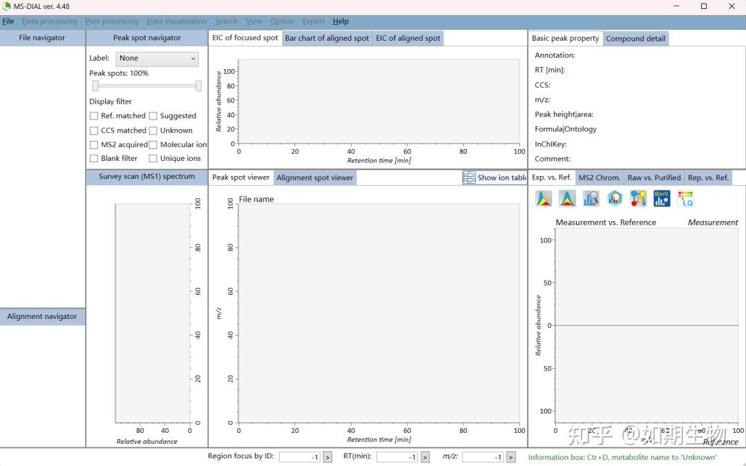 如何使用MS-DIAL进行小分子数据鉴定分析 - 知乎