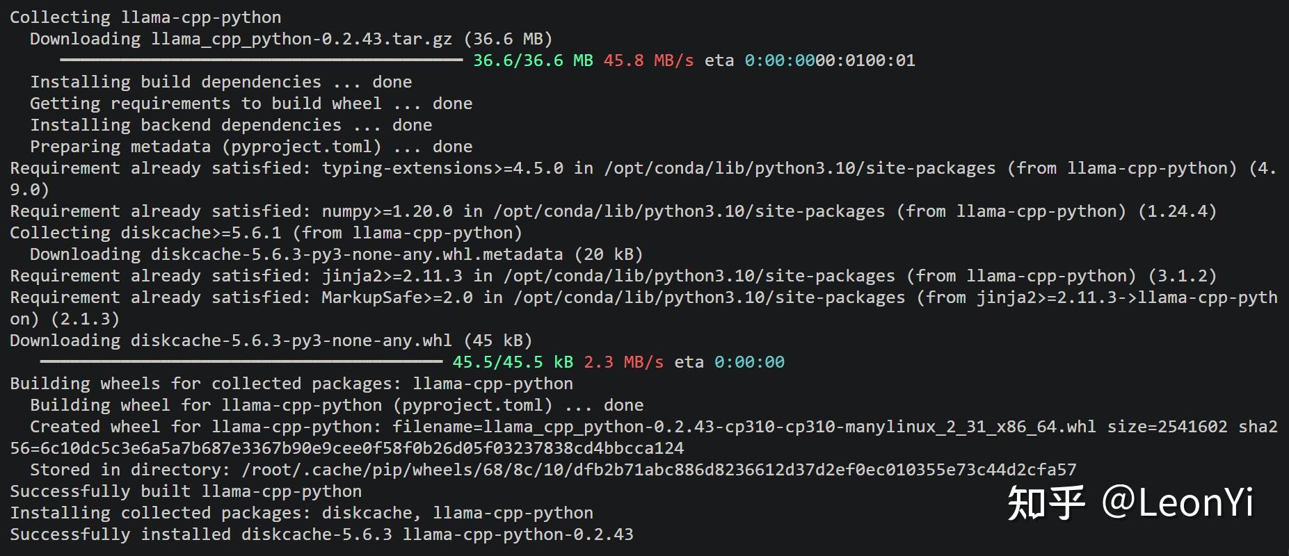 基于Llama-cpp在CPU上推理大模型 - 知乎