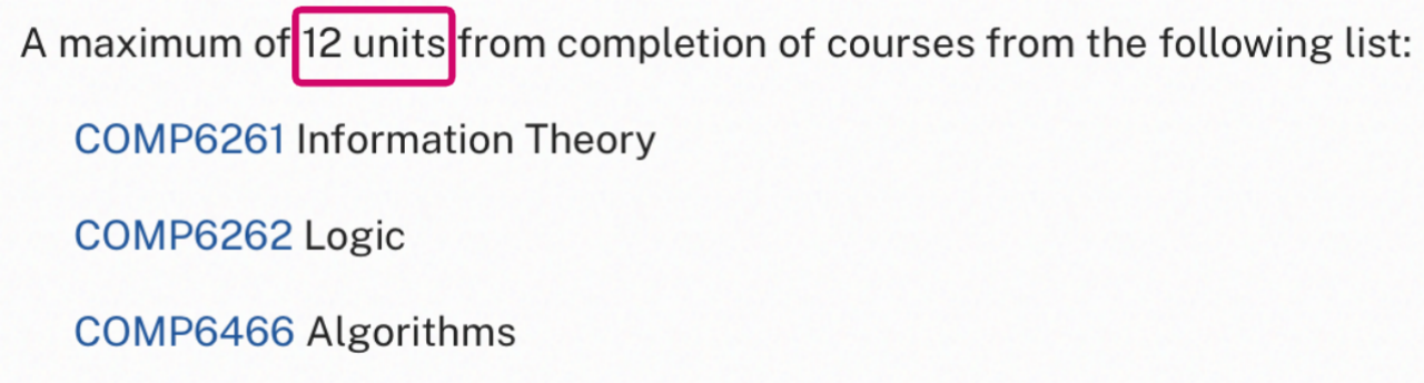 ANU Master of Computing 保姆级选课指南 - 知乎
