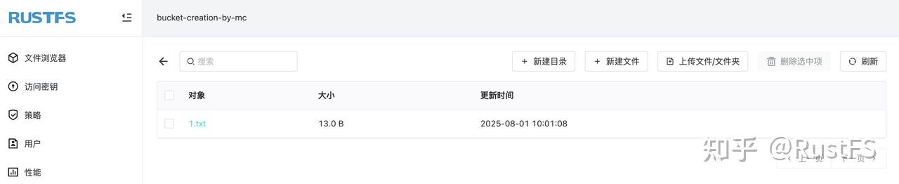 MinIO 平替之 RustFS 存储桶操作教程 - 知乎