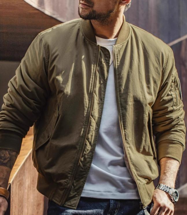 秋冬季男士夹克外套推荐：10款秋冬季男装夹克外套精选，包括MA1飞行员夹克、灯芯绒翻领夹克、哈灵顿夹克、底特律夹克、做旧牛仔夹克等 - 知乎