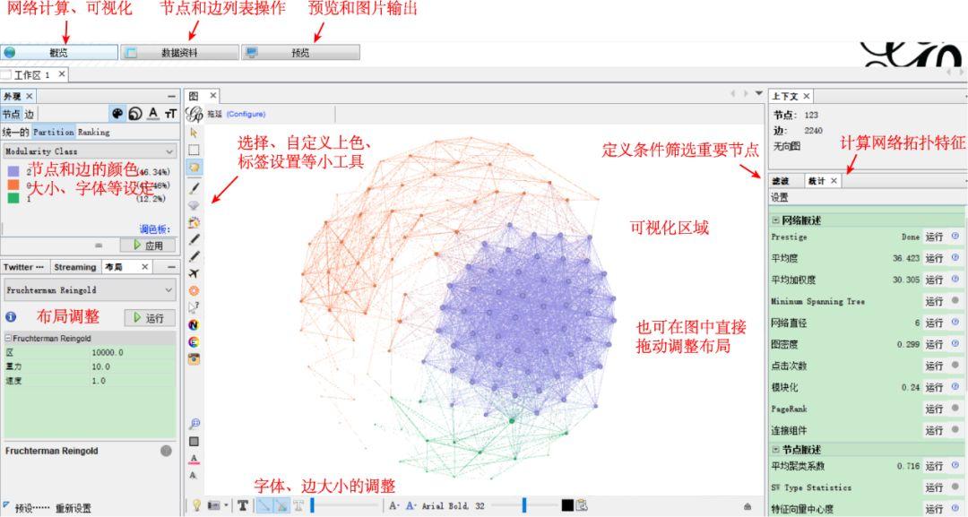 Gephi最新安装及简单使用 - 知乎