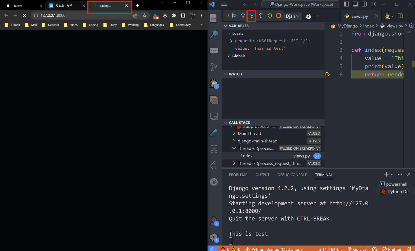 VSCODE 调试/运行 Django项目 - 知乎
