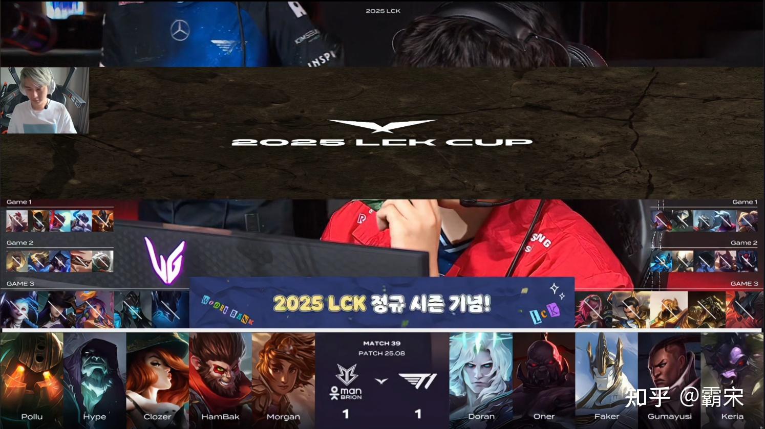 LCK第二阶段：爆冷！BRO三局战胜T1，小吕布刚站稳，又遭重击 - 知乎