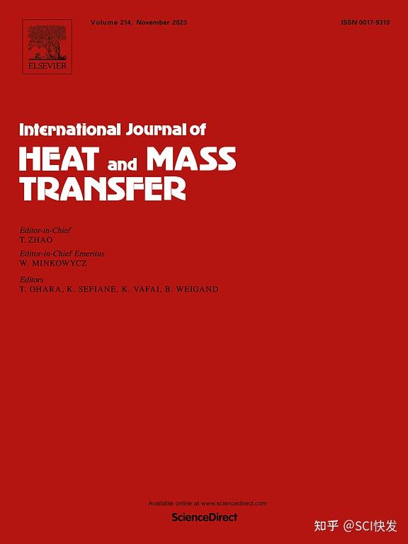 期刊分析 sci快发|INTERNATIONAL JOURNAL OF HEAT AND MASS TRANSFER 工程技术 国人发文量排名 ...